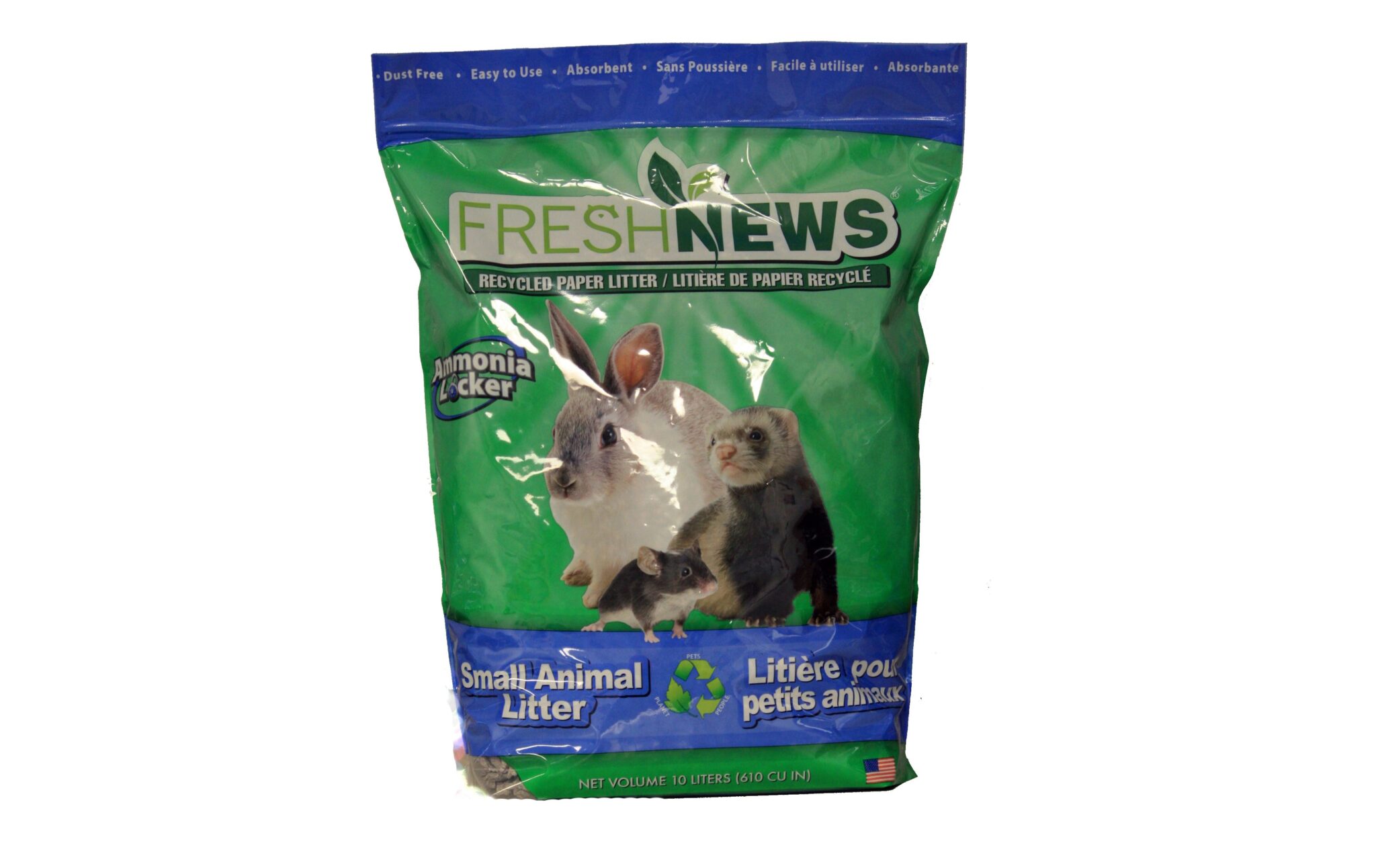 PE-00241 Small Animal Paper Litter 10L - Blue Sky Pet Supply